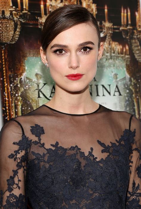 Get The Look Keira Knightleys Premiere Night Makeup