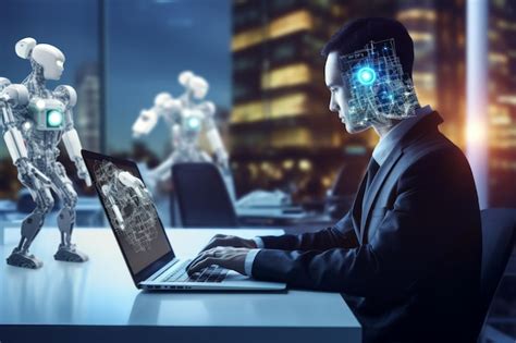 premium ai image rpa technology automates business tasks with ai for