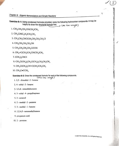How Do You Draw Structural Formula In Organic Chem Im Totally Lost Just Help Me With Number 1