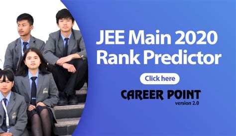 JEE Main Rank Predictor By Career Point Career Point Blog
