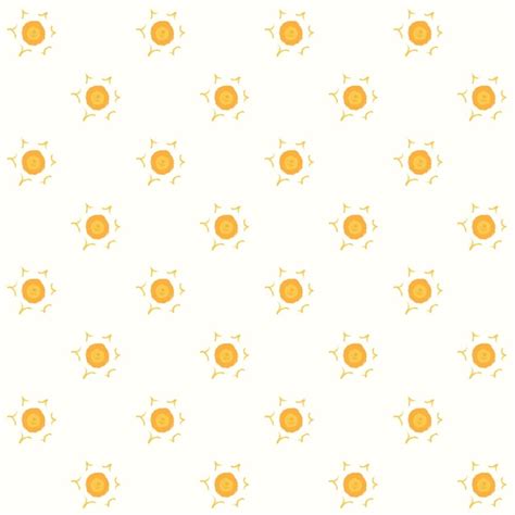 Premium Vector Hand Drawn Sun Vector Seamless Pattern