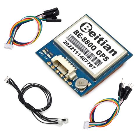 Buy Geekstory Be 880q Gps Module With Flash Qmc5883l Compass Gps Antenna Ttl Level 38400bps For