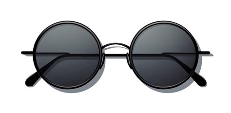 Premium Ai Image Cool Sunglasses Isolated