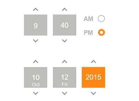 Selector De Hora Fecha De JavaScript Puro MTR DatePicker TodoCodigo Net