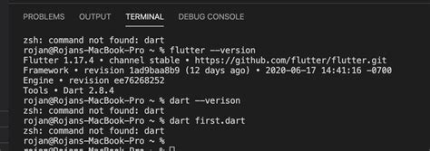 Binsh Dart Command Not Found · Issue 27162 · Flutterflutter · Github