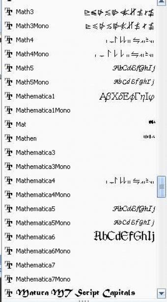 mit mathml fonts 1 0 download free