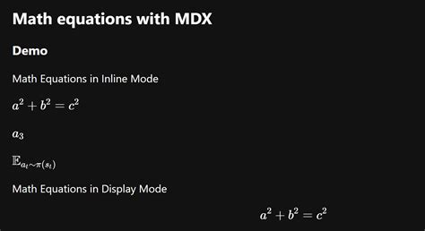 Gatsby Plugin Mdx Doesnt Render Complex Katex Formulas · Issue