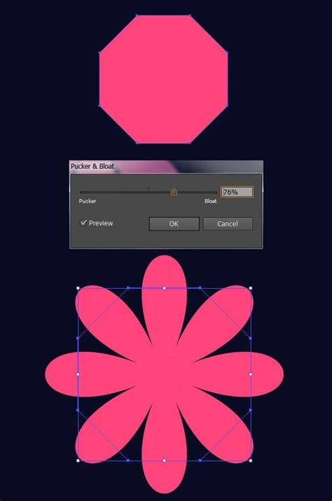 What Youll Be Creatingcreate A Simple Shape Driven Floral Pattern