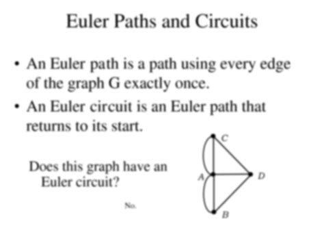SOLUTION Euler And Hamiltonian Graphs In Graph Theory Studypool