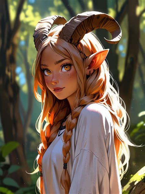 Faun Girl By 078487p On Deviantart