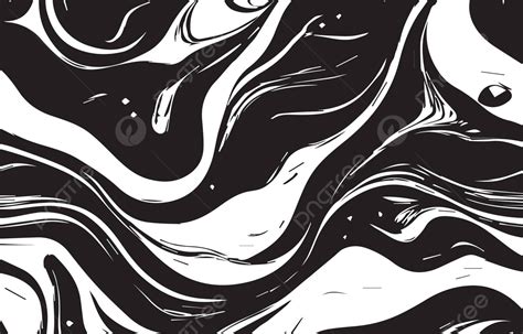 Desain Abstrak Ilustrasi Vektor Tekstur Pola Hitam Dan Putih Untuk