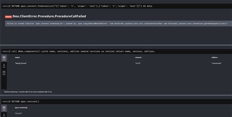 NoSuchMethodError Exception For GetReadCapabilities When Trying To Use Apoc Convert