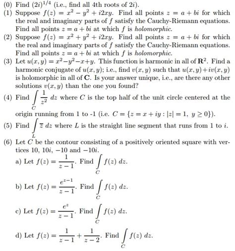 solved find 2i 1 4 i e find all 4th roots of 2i