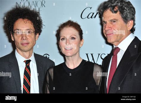 New York Usa 18th October 2012 Malcolm Gladwell Julianne Moore