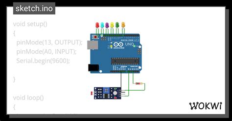 Street Light Wokwi Esp32 Stm32 Arduino Simulator