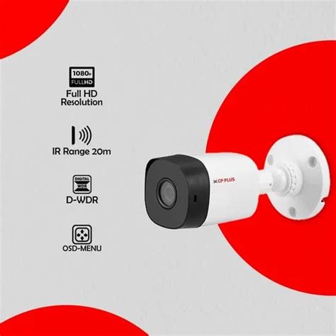 Mp Cp Plus Cctv Bullet Camera For Security Purpose Camera Range To M At Rs Piece
