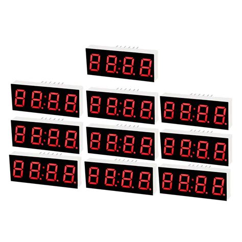 display 7 segmentos 4 dígitos 2 pontos 0 56″ cátodo circuito facil