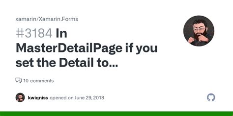 in masterdetailpage if you set the detail to navigationpage