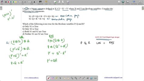 Gate 2015 Set 3 Em Propositional Logic Solutions Adda Gate Test