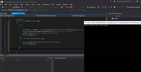 Handling Runtime Exceptions In C