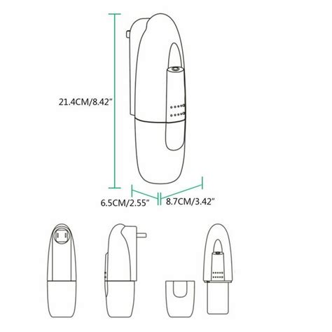 Smart Waterless Essential Oil Diffuser With Bluetooth Link Timer System 100ml