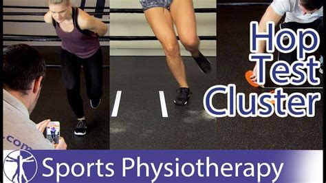 acl return to play hop test cluster youtube in 2022 acl rehab acl