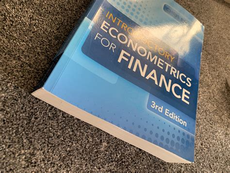 Introductory Econometrics For Finance By Chris Brooks Huge Book 711 Pages 9781107661455 Ebay
