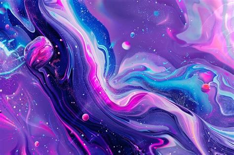 Premium Photo Flowing Fluid Motion Texture Concept Design