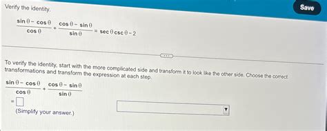 Solved Verify The Chegg Com