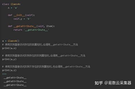 Python 属性拦截器——getattribute 知乎