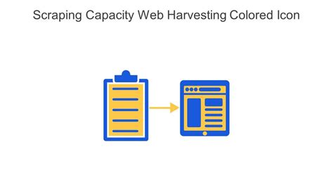 Scraping Capacity Web Harvesting Colored Icon In Powerpoint Pptx Png And Editable Eps Format Ppt
