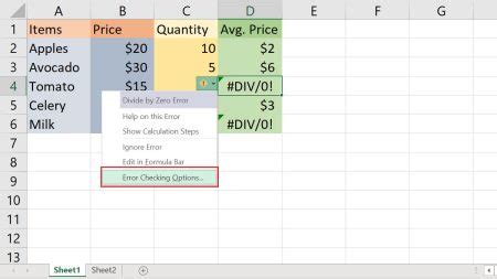 How To Ignore All Errors In Excel 5 Easy Ways