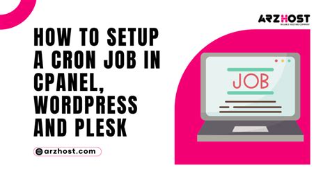 How To Setup A Cron Job In CPanel WordPress And Plesk