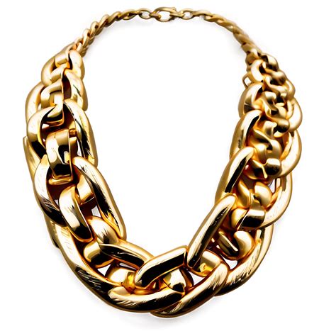 Gold Chain Necklace Png 05032024 Png Image