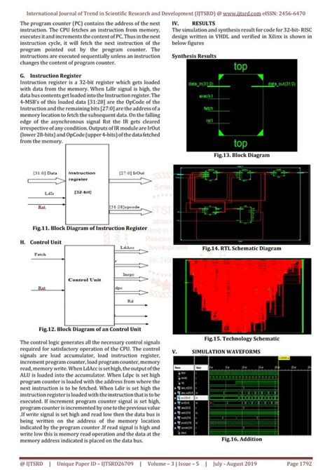 Implementation Of 32 Bit Risc Processor Using Reversible Gates Pdf