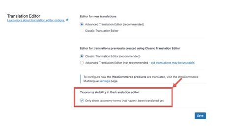Classic Translation Editor Wpml