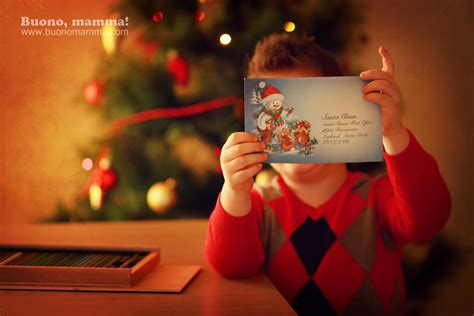 Писмо до Дядо Коледа Buono Mamma