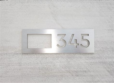 modern room number sign bold apartment numbers hotel room numbers