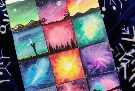 Night Sky Galaxies Skillshare Student Project