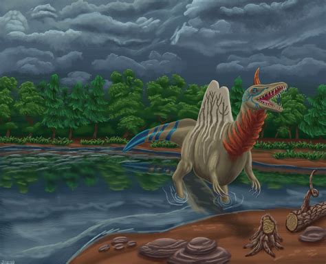 Spinosaurus Mirabilis Was Found In The Farak Formation In Niger Lived