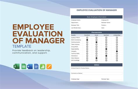 Free Evaluation Templates In Excel To Download