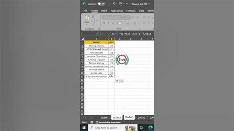 Copy Paste Is Dead Use Vstack Like A Boss Excel Hack Vstack Excelshortcuts Exceltips Youtube