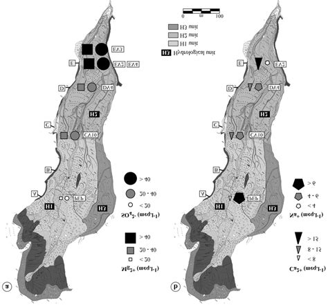 Spatial Distribution Of The Major Cations And Anions In The Groundwater