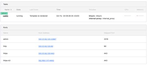 Nomad Host Address Mapping Doesnt Work As Shown In Nomad Web Ui