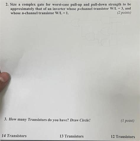 Solved 1 Consider The Complex Logic Gate Shown Below