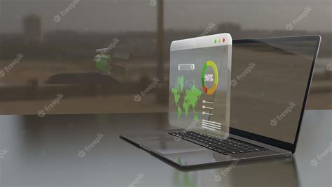 Kpi 및 M을 통한 데이터 분석 및 관리 시스템을 위해 컴퓨터 및 대시보드를 사용하는 비즈니스 분석가 프리미엄 사진