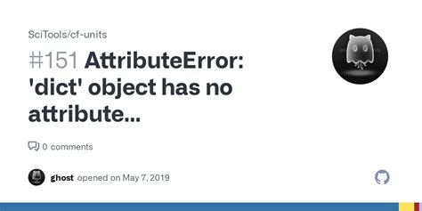 AttributeError Dict Object Has No Attribute NUMPY SETUP Issue 151 SciTools Cf