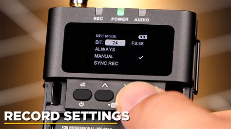 Deity THEOS Digital UHF Tutorial Recording Modes Deity Microphones