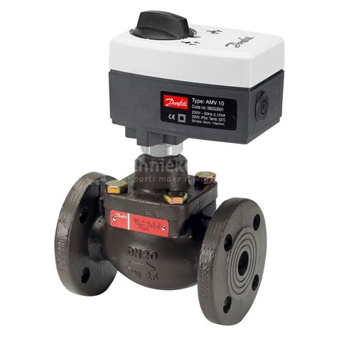 Danfoss Gemotoriseerde Regelafsluiters Vb 2 Vb2 Ventiel Dn20 Kvs 6 3 Pn25 Gietijzer