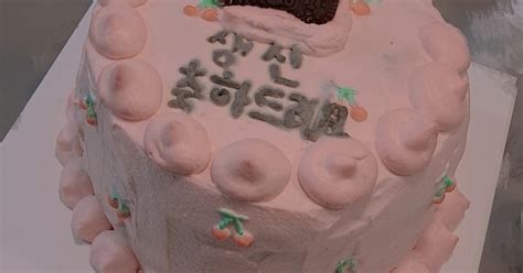 딸기 초코케이크